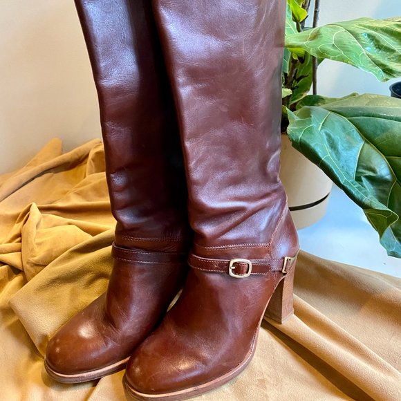 A.P.C. | Shoes | Apc Smooth Italian Leather Boots | Poshmark